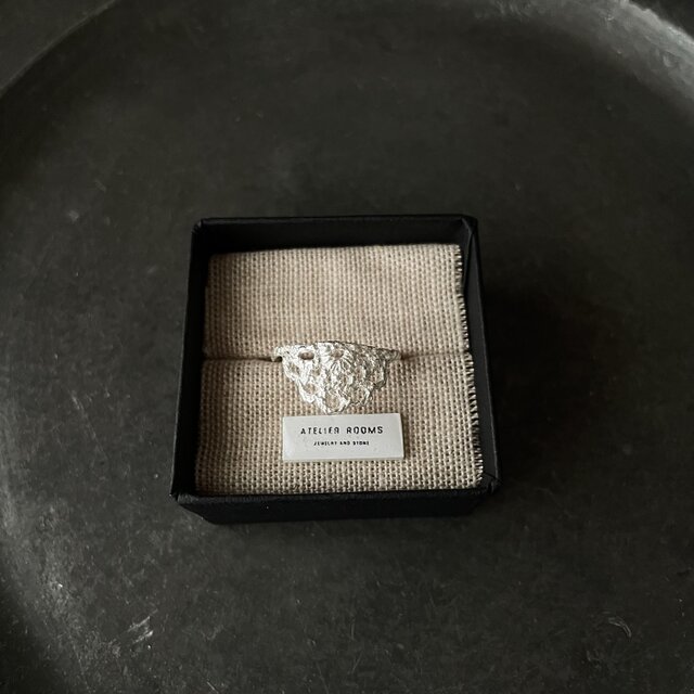 Y様※手編みレースのシルバーリング／b3号 | iichi 日々の暮らしを心地よくするハンドメイドやアンティークのマーケットプレイス