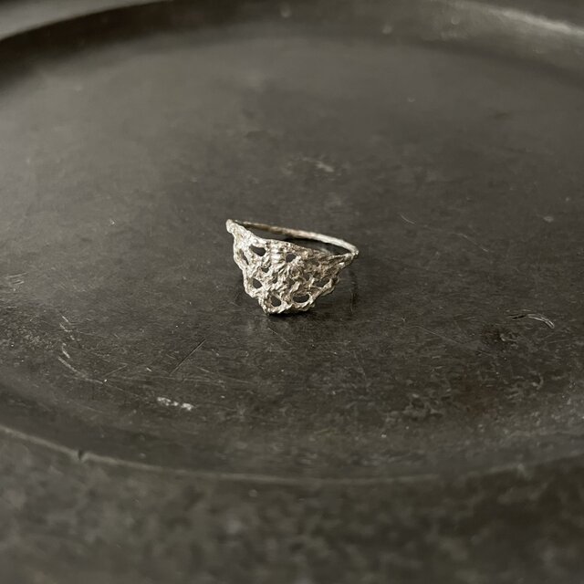 Y様※手編みレースのシルバーリング／b3号 | iichi 日々の暮らしを心地よくするハンドメイドやアンティークのマーケットプレイス