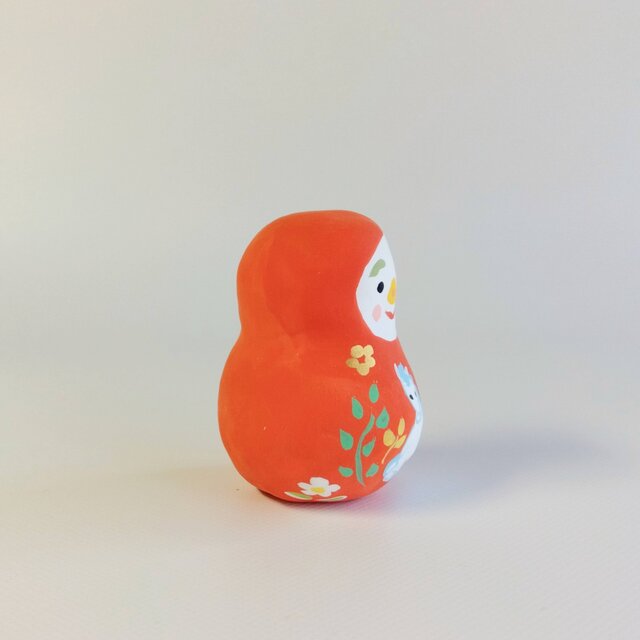 張り子 干支「午」だるま中 （こ） | iichi 日々の暮らしを心地よくするハンドメイドやアンティークのマーケットプレイス