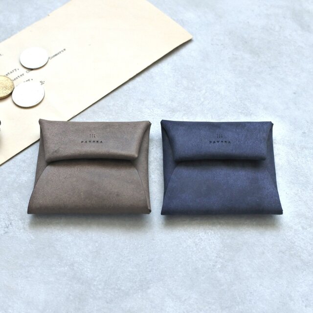 中身が見やすい｜革のコインケース | iichi 日々の暮らしを心地よくするハンドメイドやアンティークのマーケットプレイス