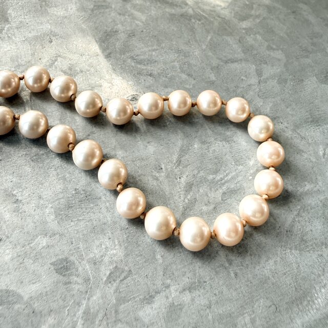 BMA1-【 MARVELLA 】マーヴェラ・ヴィンテージブレスレット Faux Pearl Seashell Clasp | iichi ...