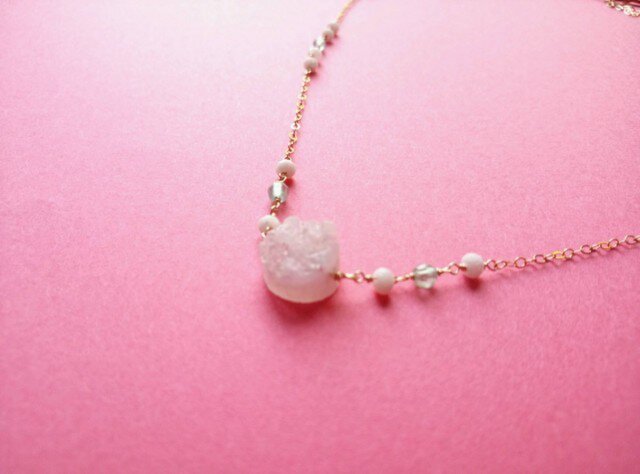 rainbow sugar ネックレス | happy bloom | ハンドメイド通販 iichi（いいち）