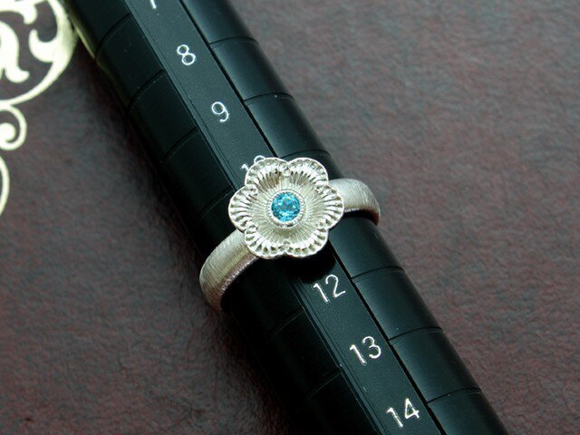 Fiore - リング 11号(トパーズ) fio-r00btp | iichi 日々の暮らしを心地よくするハンドメイドやアンティークのマーケットプレイス