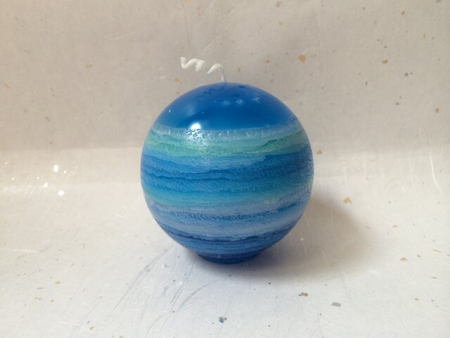 Earthキャンドル（地球） | iichi 日々の暮らしを心地よくするハンドメイドやアンティークのマーケットプレイス