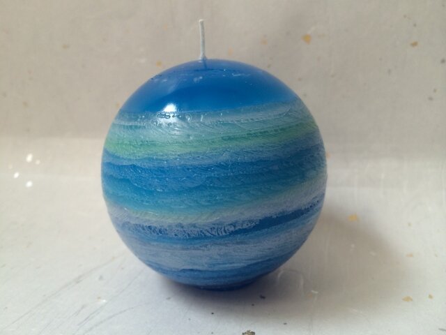 Earthキャンドル（地球） | iichi 日々の暮らしを心地よくするハンドメイドやアンティークのマーケットプレイス