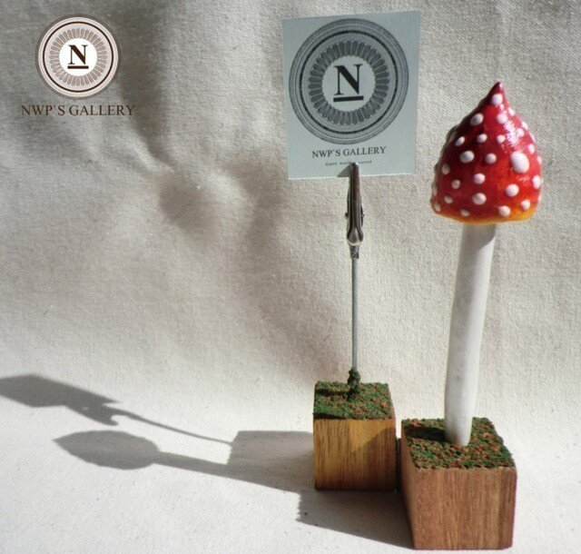 Mushroom pen『紅きのこ』 | iichi 日々の暮らしを心地よくするハンドメイドやアンティークのマーケットプレイス