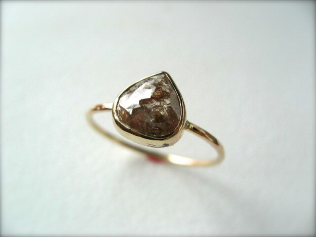 Translucent Malone Diamond Ring | iichi ハンドメイド・クラフト作品・手仕事品の通販