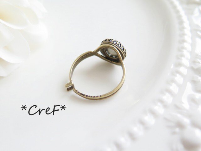 sold:classical crown*ring | iichi ハンドメイド・クラフト作品・手仕事品の通販