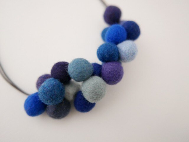 23balls_Blue ※Pさま ご注文品 | iichi ハンドメイド・クラフト作品・手仕事品の通販