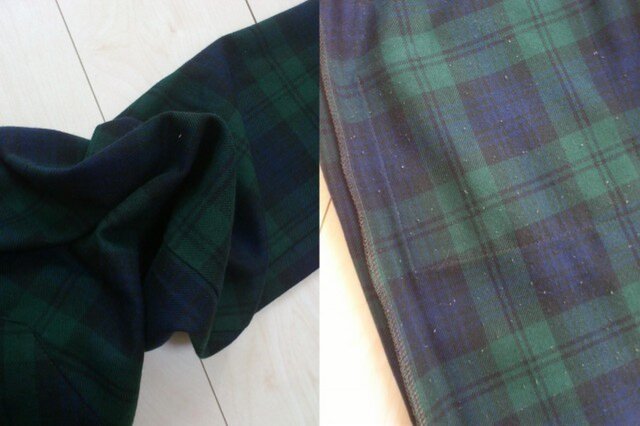 ブラックウォッチのゆるパンツ72)071 | iichi 日々の暮らしを心地よくするハンドメイドやアンティークのマーケットプレイス