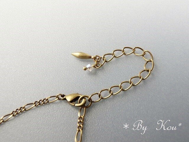 この 涙の行方 ～Swarovskiネックレス。 | iichi 日々の暮らしを心地よくするハンドメイドやアンティークのマーケットプレイス