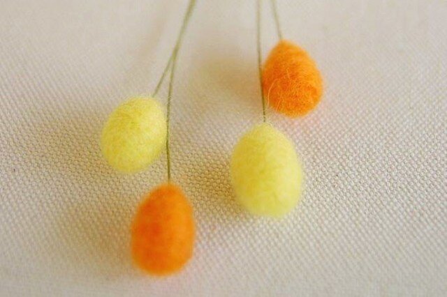 noco-moco バルーンブーケ 【ひよこ＆だいだい】 | iichi 日々の暮らしを心地よくするハンドメイドやアンティークのマーケットプレイス