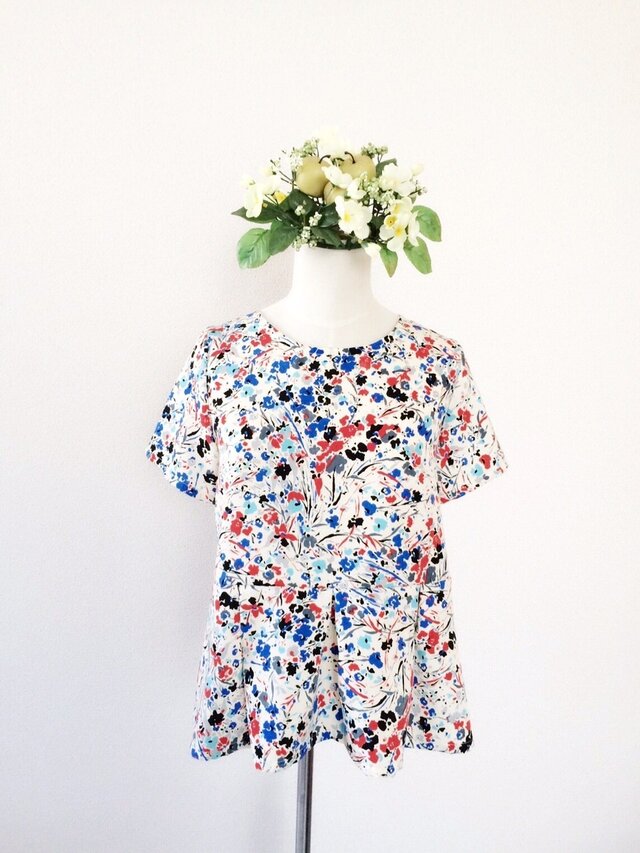 COLORFUL FLARE TOP | iichi ハンドメイド・クラフト作品・手仕事品の通販