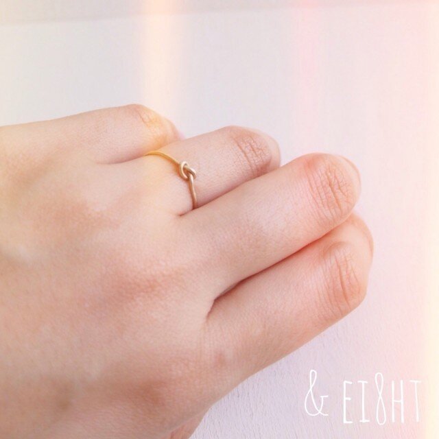 【再販】K10 Musubi Ring | iichi 日々の暮らしを心地よくするハンドメイドやアンティークのマーケットプレイス