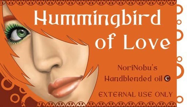 HUMMINGBIRD OF LOVE －3mlボトル | iichi ハンドメイド・クラフト作品・手仕事品の通販