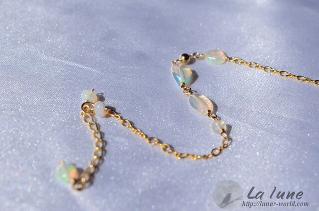 プレシャスオパールのブレス | iichi ハンドメイド・アンティーク・食品・ギフト・手作り