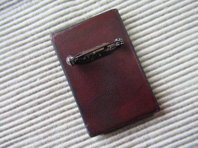 マッチラベル ブローチ 「赤穂浪士」0016 | iichi ハンドメイド・クラフト作品・手仕事品の通販