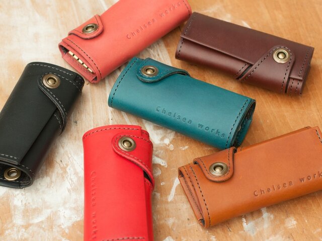 Keycase【Cyndi】#pink | iichi 日々の暮らしを心地よくするハンドメイドやアンティークのマーケットプレイス