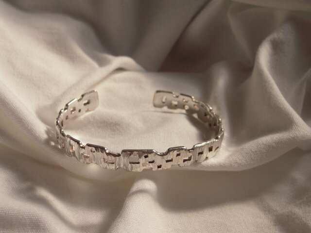 銀 バングル 55 | iichi ハンドメイド・クラフト作品・手仕事品の通販