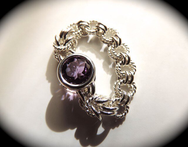 All nature ( one heart ) 』Ring by SV925 | iichi 日々の暮らしを心地よくするハンドメイドやアンティークのマーケットプレイス