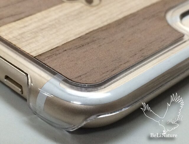 iPhoneが大好きな方々にとって最高の木製iPhone6 6s ケース (ウォールナット+チーク） | iichi ハンドメイド・クラフト作品・手仕事品の通販