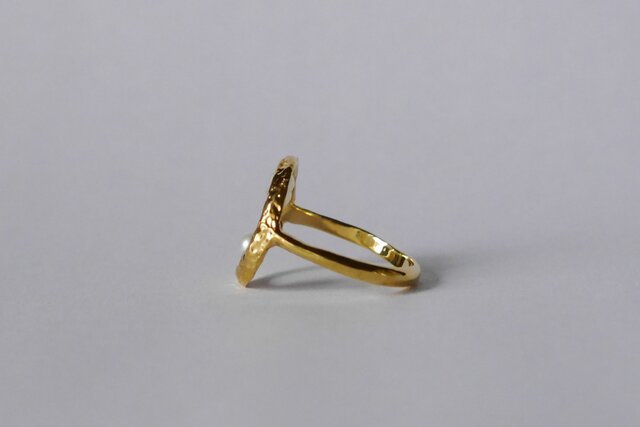 ★再販★Bubble ring（K18GP） | iichi ハンドメイド・クラフト作品・手仕事品の通販