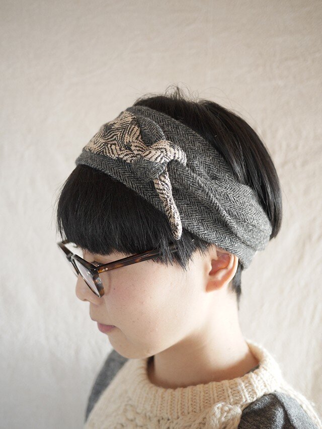 new patchwork turban＜zigzag＞ | iichi ハンドメイド・クラフト作品・手仕事品の通販