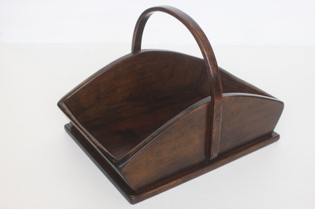 ベントウッドバスケット No.2050 | iichi 日々の暮らしを心地よくするハンドメイドやアンティークのマーケットプレイス