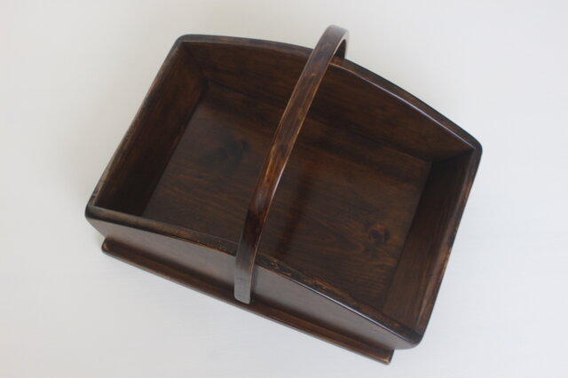 ベントウッドバスケット No.2050 | iichi 日々の暮らしを心地よくするハンドメイドやアンティークのマーケットプレイス