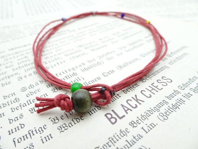 クロスチャームのアンクレット Ank55 | iichi - ハンドメイド・アンティーク・食品・ギフト・手作り