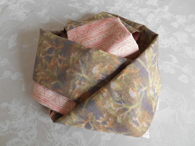 M様ご予約品★春の紬のスヌード | fuwari | ハンドメイド通販 iichi（いいち）