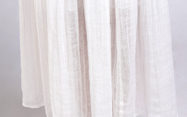 綿麻生地 肌触りやわらか 裏地付きスカート | iichi 日々の暮らしを心地よくするハンドメイドやアンティークのマーケットプレイス