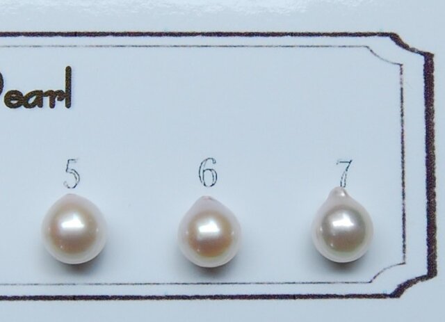 真珠7個セット（7.0ミリサイズ）n.1300-43 | iichi 日々の暮らしを心地よくするハンドメイドやアンティークのマーケットプレイス