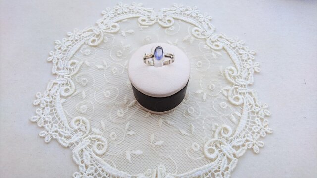 アイオライトリング ripple | iichi ハンドメイド・クラフト作品・手仕事品の通販