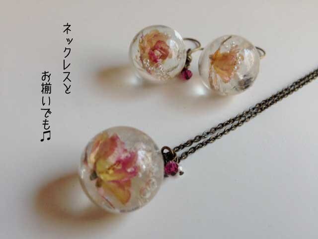 Micro roseのネックレスS（16mm） | iichi 日々の暮らしを心地よくするハンドメイドやアンティークのマーケットプレイス