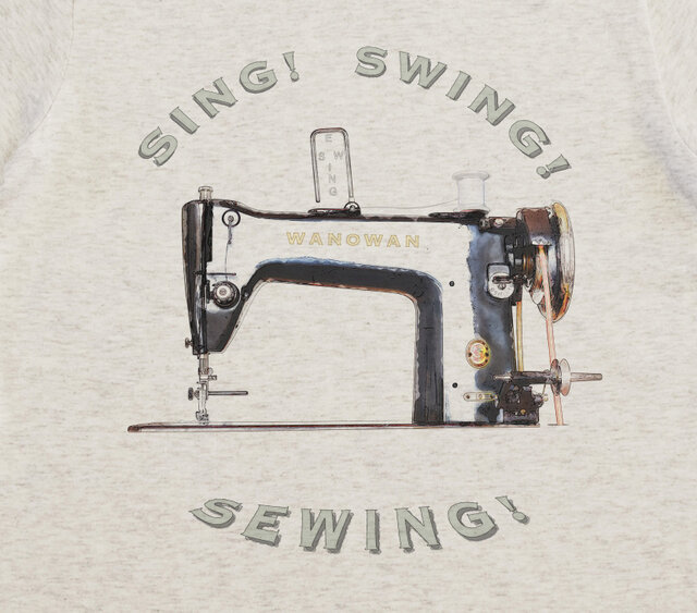 春♪sale Sing! Swing! Sewing! 5oz Tシャツ | iichi 日々の暮らしを心地よくするハンドメイドやアンティークのマーケットプレイス