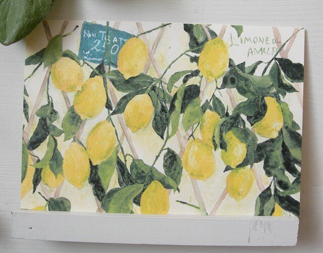 LIMONE / postcard 2枚組 | iichi ハンドメイド・クラフト作品・手仕事品の通販