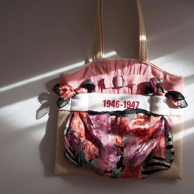 1946-1947 scarf bag | iichi ハンドメイド・クラフト作品・手仕事品の通販