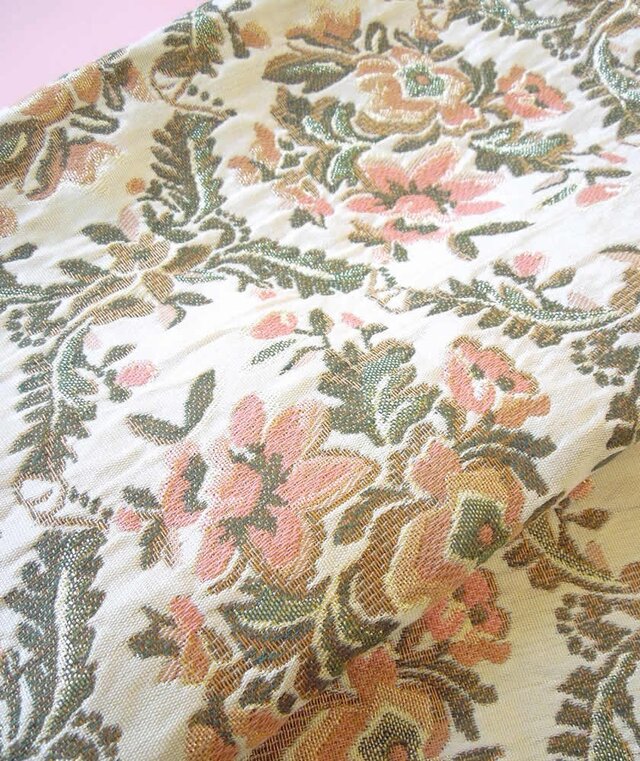 ヴィンテージ生地テーブルランナー（Rococo） | iichi ハンドメイド・クラフト作品・手仕事品の通販
