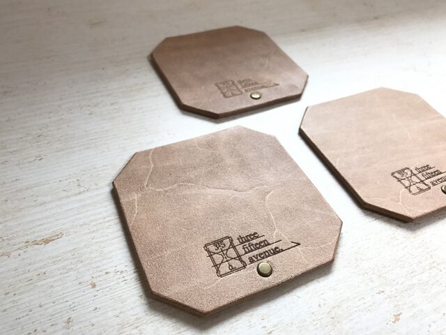 ※受注製作 [three fifteen coaster] | iichi ハンドメイド・クラフト作品・手仕事品の通販